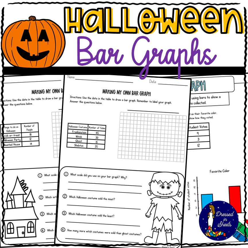 Halloween Bar Graphs - Made By Teachers