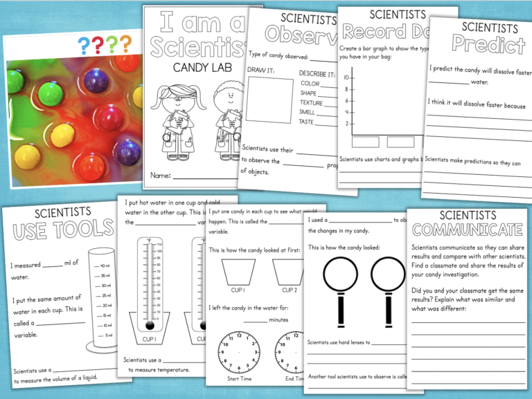 CANDY LAB ACTIVITY Intro to the Scientific Process - Made By Teachers