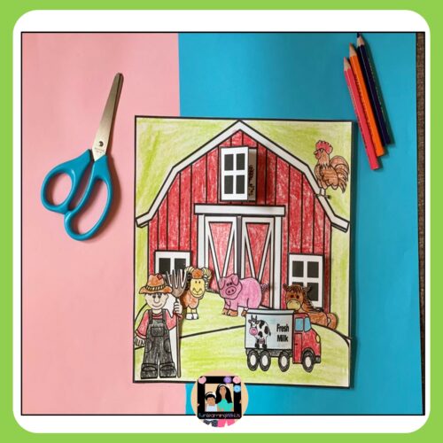 Farm Craft| Farm Animal Activities | Build a Farm - Made By Teachers
