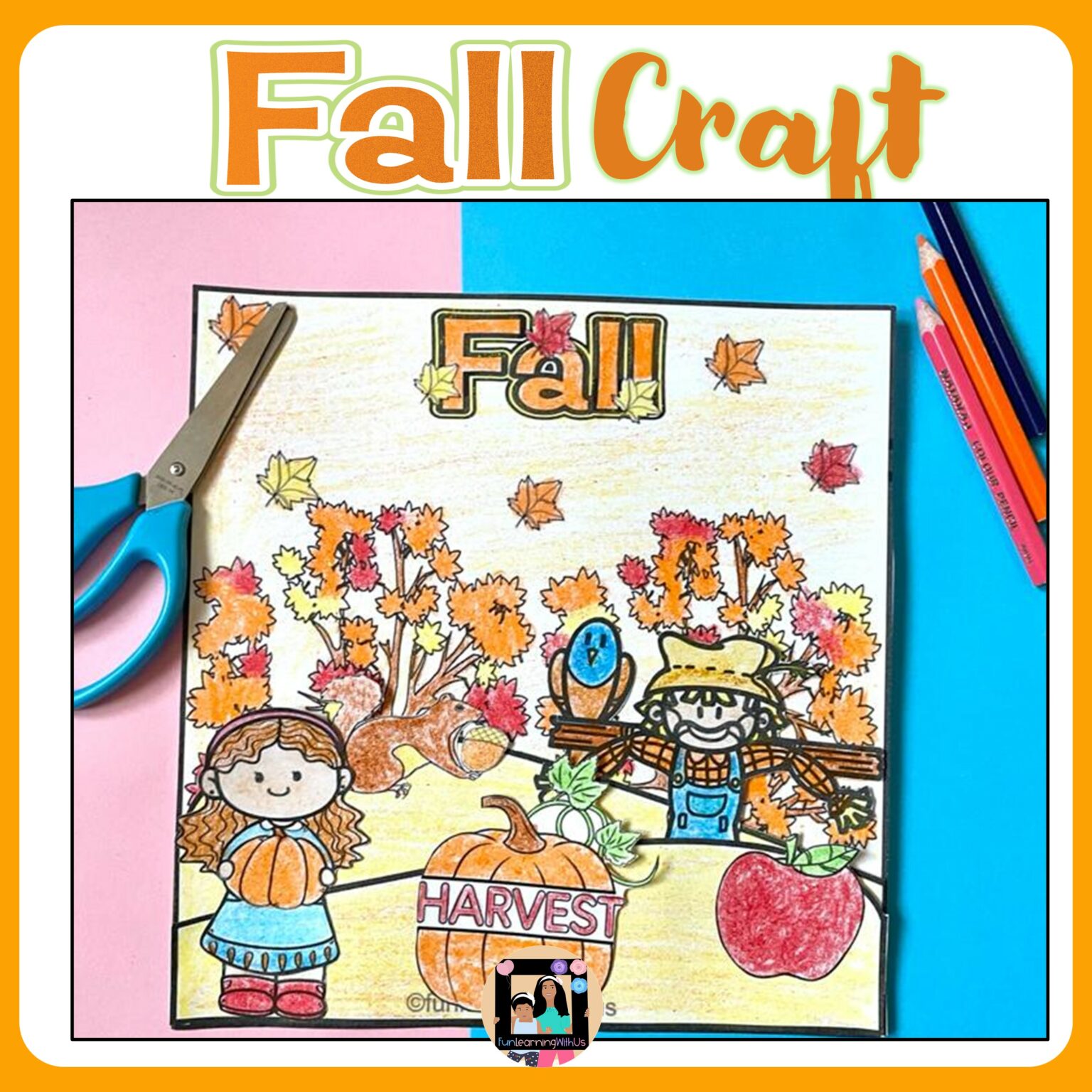 Fall Craft | Fall Season Craft | Autumn Craft | Made By Teachers