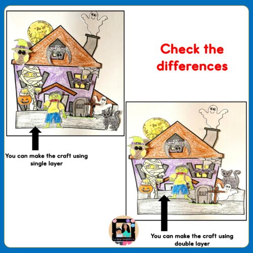 Halloween Craft | Haunted House Craft | October - Made By Teachers