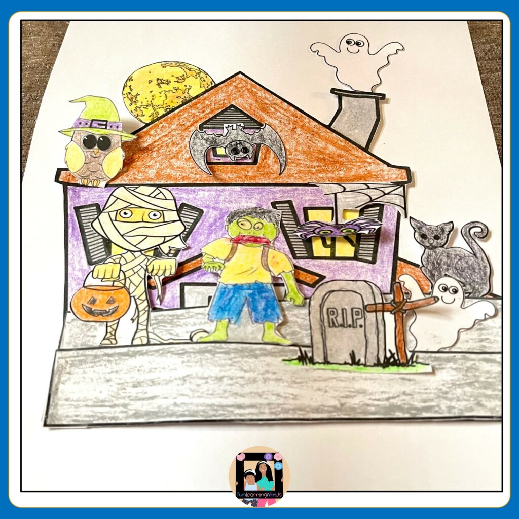 Halloween Craft | Haunted House Craft | October | Made By Teachers