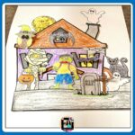 Halloween Craft | Haunted House Craft | October - Made By Teachers