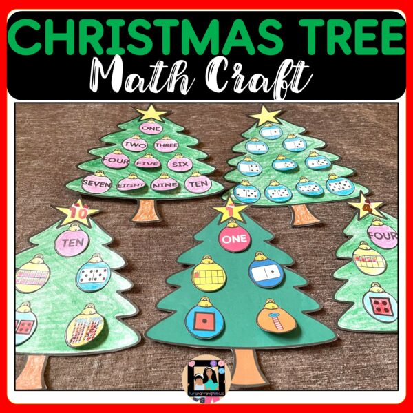 Christmas Tree math Craft | Winter Math Craft | Made By Teachers