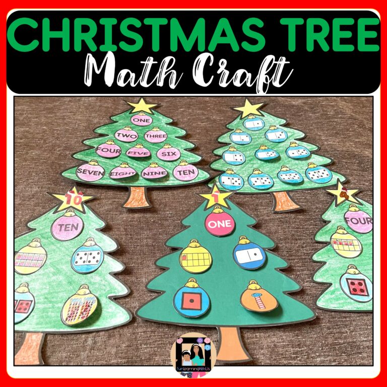 Christmas Tree math Craft | Winter Math Craft - Made By Teachers