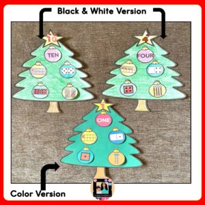 Christmas Tree math Craft | Winter Math Craft - Made By Teachers