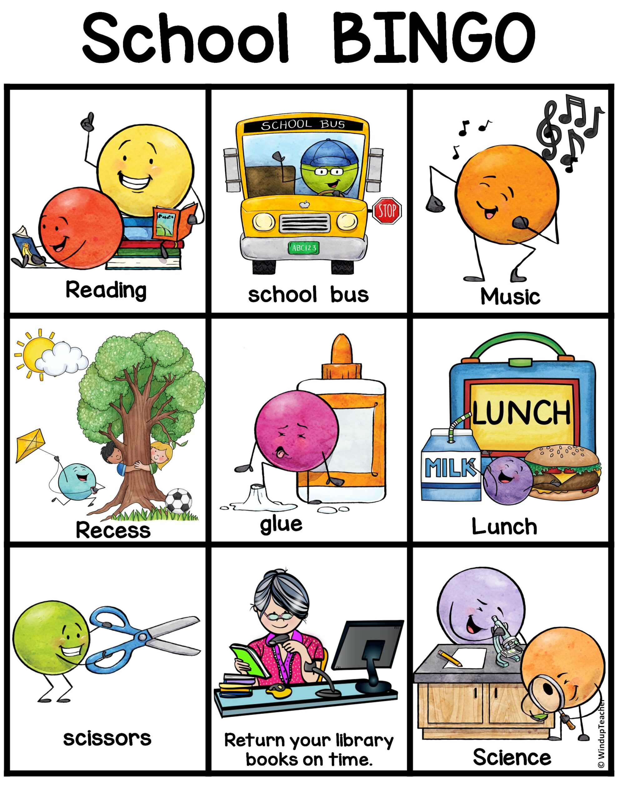 Back to School BINGO | Made By Teachers