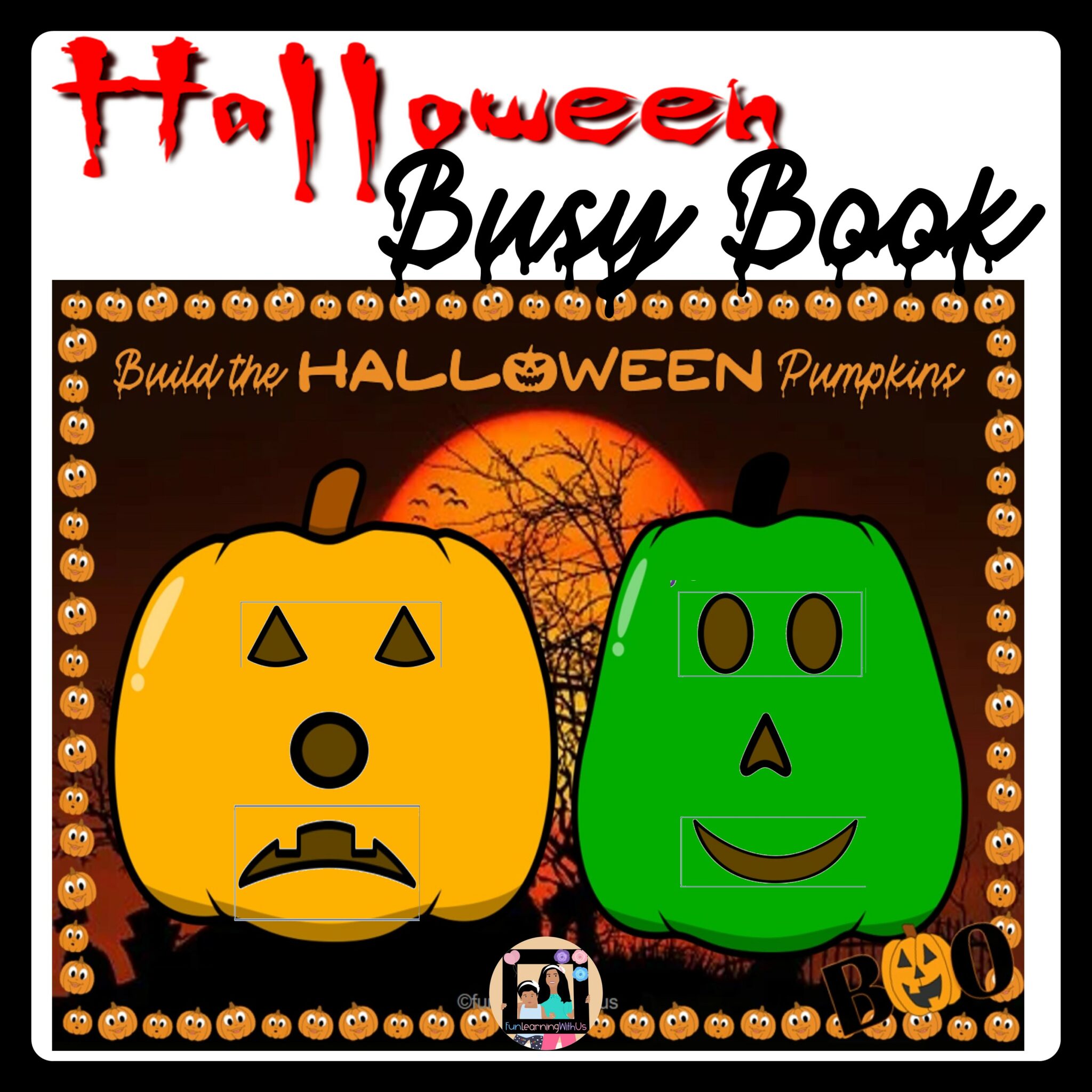 Halloween Busy Book for Preschool & Kindergarten - Made By Teachers