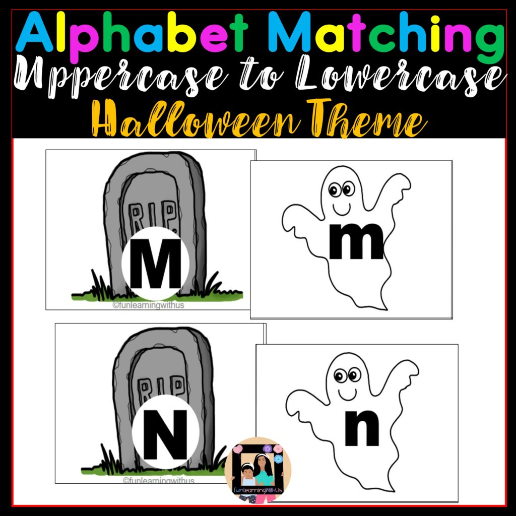 Alphabet Matching - Uppercase to Lowercase Letters - Made By Teachers