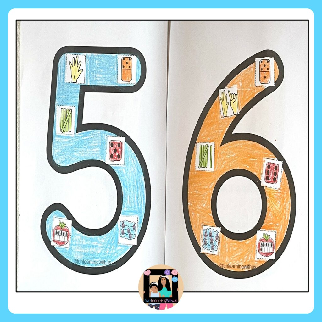 Numbers Coloring Activity Subitizing Number 1-10 | Made By Teachers