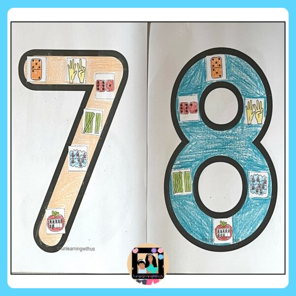 Numbers Coloring Activity Subitizing Number 1-10 | Made By Teachers