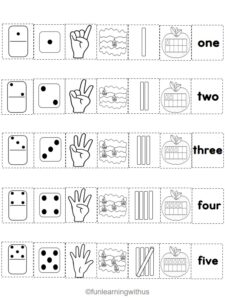 Numbers Coloring Activity Subitizing Number 1-10 - Made By Teachers