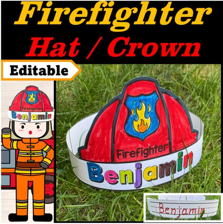 Community Helpers Hats Editable | Made By Teachers