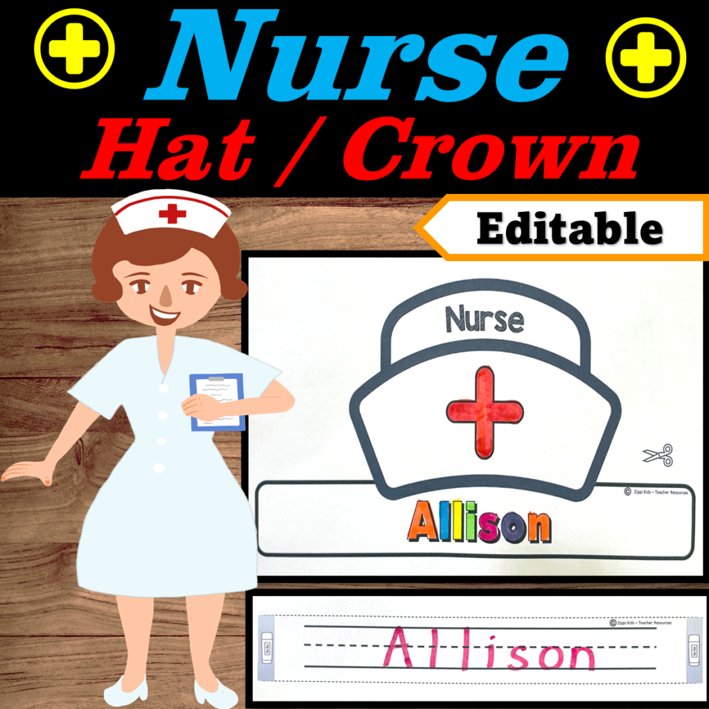 Community Helpers Hats Editable - Made By Teachers
