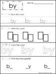Dolch 1st Grade Sight Words Word Work Worksheets - Made By Teachers