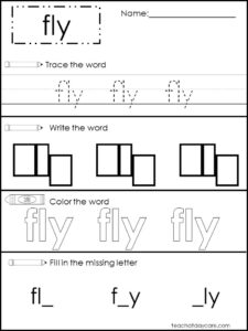 Dolch 1st Grade Sight Words Word Work Worksheets | Made By Teachers