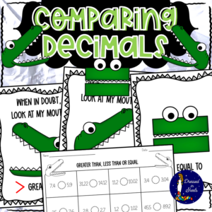 Comparing Decimals Tenths, Hundredths, Thousandths | Made By Teachers