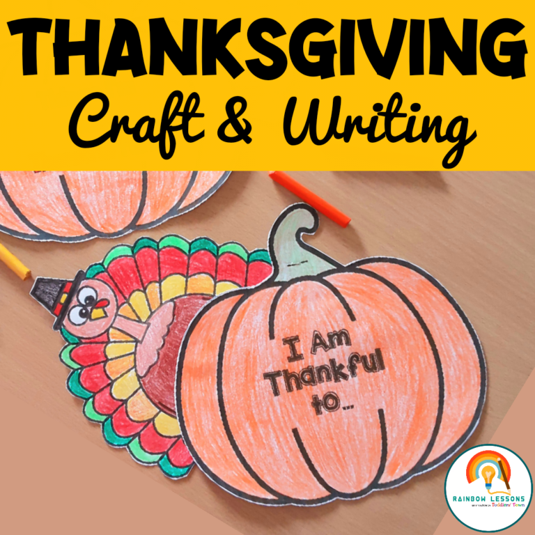Thanksgiving Writing | Thanksgiving Craft - Made By Teachers