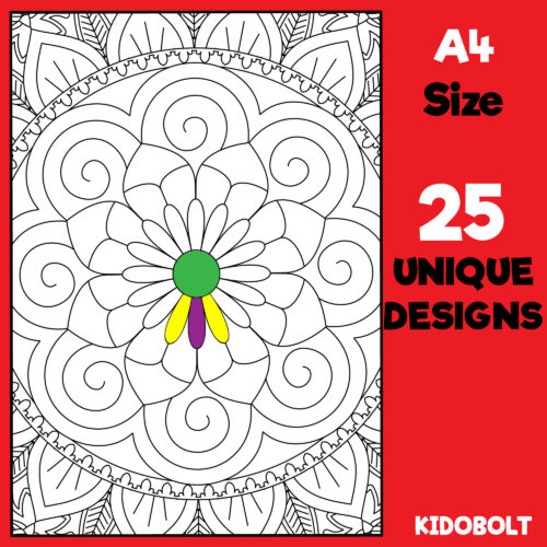 Mandala Coloring Pages Vol 01 - Made By Teachers