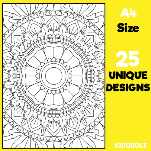 Mandala Coloring Pages Vol 03 | Made By Teachers