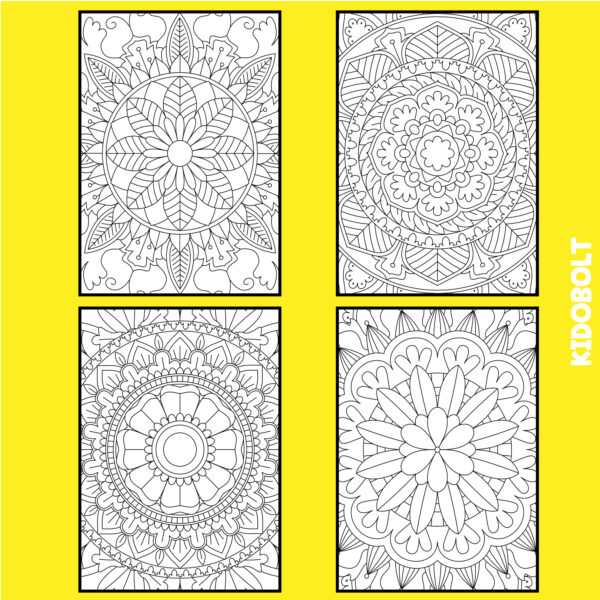 Mandala Coloring Pages Vol 03 | Made By Teachers