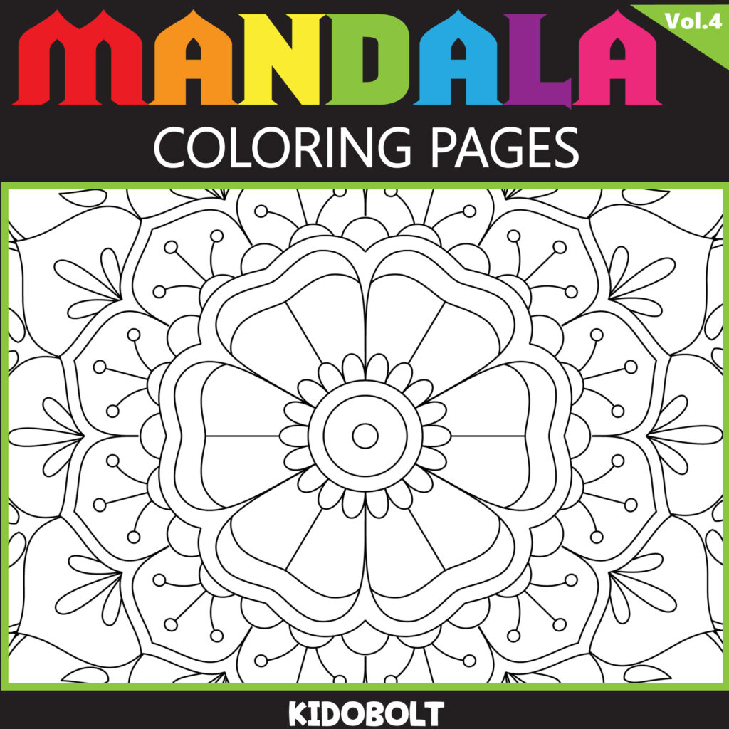 Mandala Coloring Pages Vol 04 | Made By Teachers
