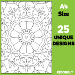 Mandala Coloring Pages Vol 04 - Made By Teachers