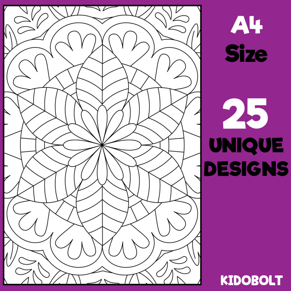 Mandala Coloring Pages Vol 06 | Made By Teachers
