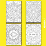 Bundle of 200 Relaxing Mandala Coloring Pages - Made By Teachers