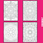 Bundle of 200 Relaxing Mandala Coloring Pages - Made By Teachers