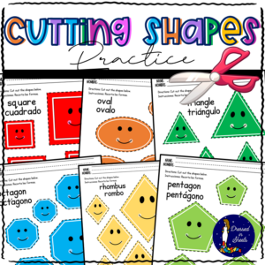 Cutting Shapes Practice - Made By Teachers