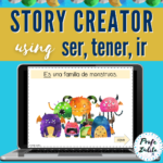 Ser, Ir, & Tener Practice: Spanish story creator - Made By Teachers