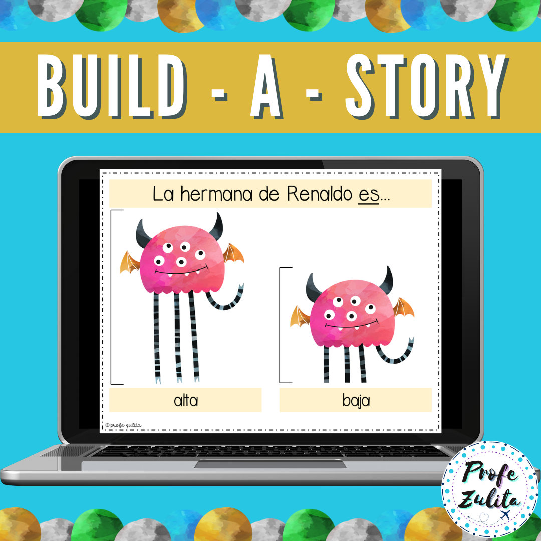 Ser, Ir, & Tener Practice: Spanish story creator | Made By Teachers