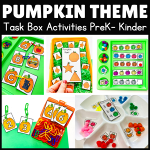 Pumpkin Theme Activities for Fall PreK to Kinder - Made By Teachers