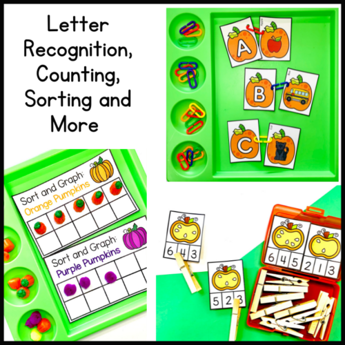 Pumpkin Theme Activities for Fall PreK to Kinder - Made By Teachers