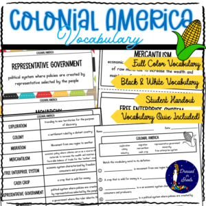 5th Grade Social Studies Vocabulary BUNDLE - Made By Teachers