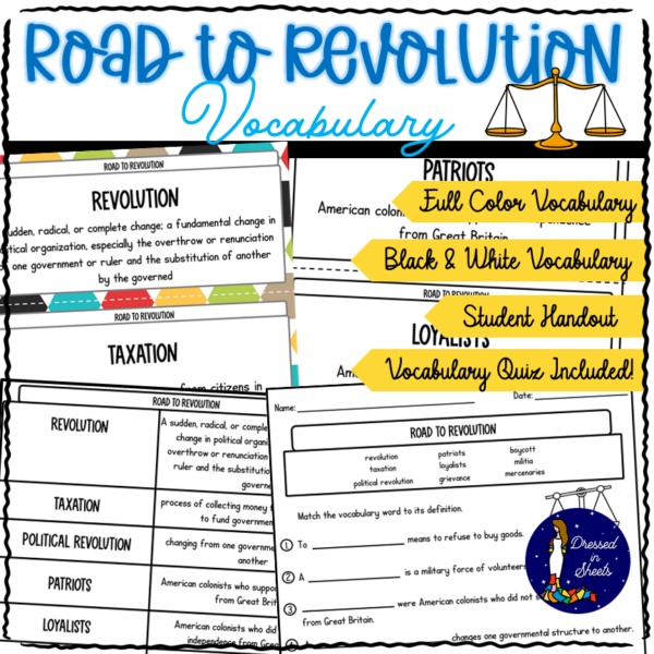 5th Grade Social Studies Vocabulary BUNDLE - Made By Teachers