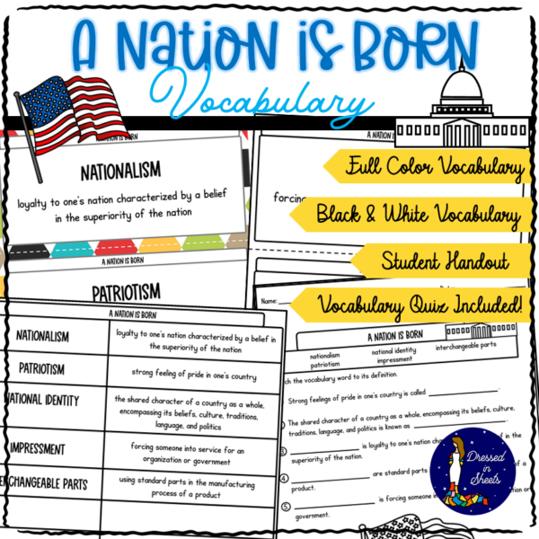 5th Grade Social Studies Vocabulary BUNDLE - Made By Teachers