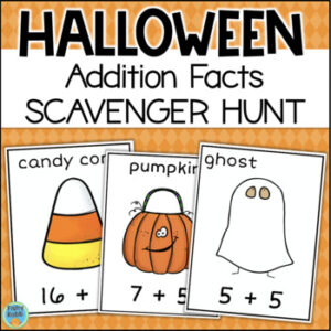 Halloween Addition Within 30 Scavenger Hunt | Made By Teachers