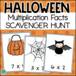 Halloween Multiplication Scavenger Hunt Activity - Made By Teachers
