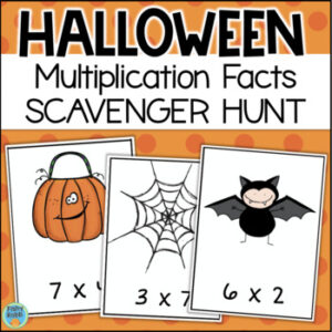 Halloween Multiplication Scavenger Hunt Activity - Made By Teachers
