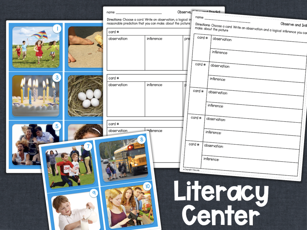 Making Inferences Predictions & Observations - Made By Teachers