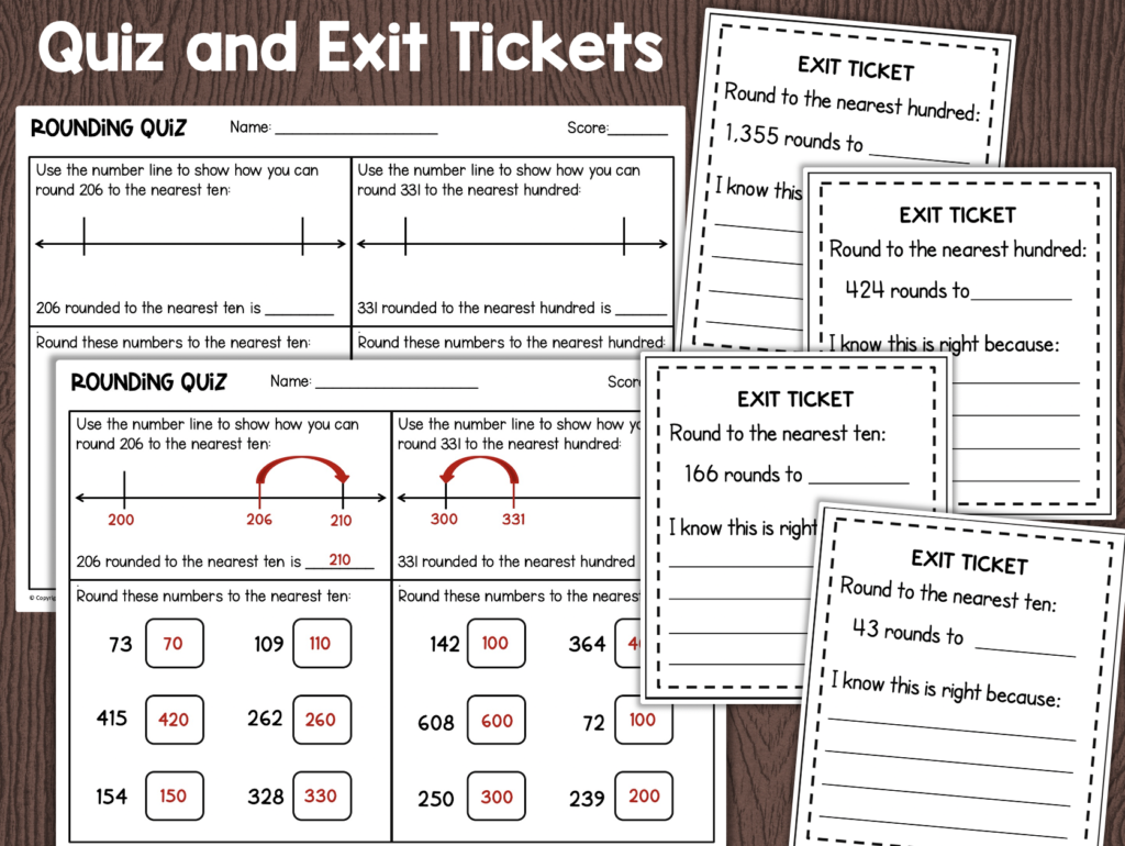 Rounding to the Nearest 10 and 100 Worksheet - Made By Teachers