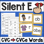 Silent E CVCe Words Phonics Worksheets - Made By Teachers