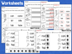 Silent E CVCe Words Phonics Worksheets - Made By Teachers