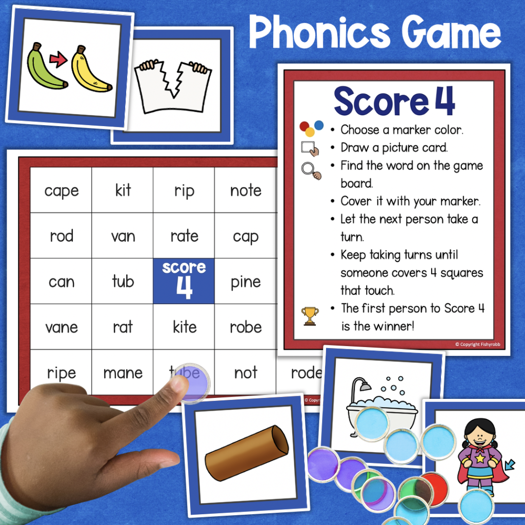 Silent E CVCe Words Phonics Worksheets - Made By Teachers