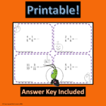 Fraction Operations Task Cards Halloween | Made By Teachers