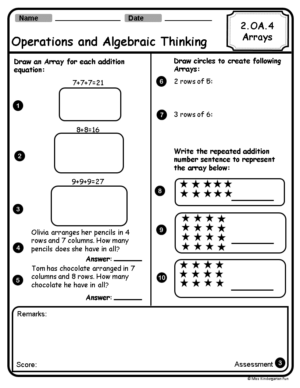 2nd Grade Common Core Math Assessments | Operation - Made By Teachers