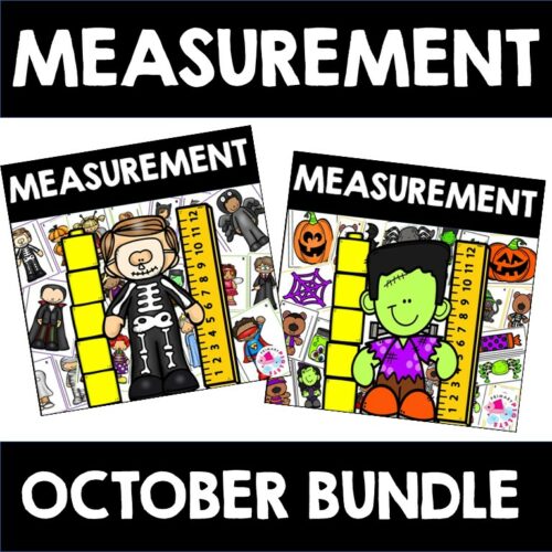 Halloween Nonstandard Measurement Bundle | Made By Teachers