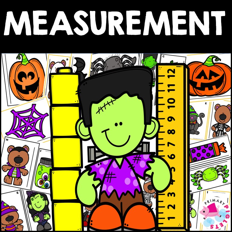 Halloween Nonstandard Measurement Bundle | Made By Teachers